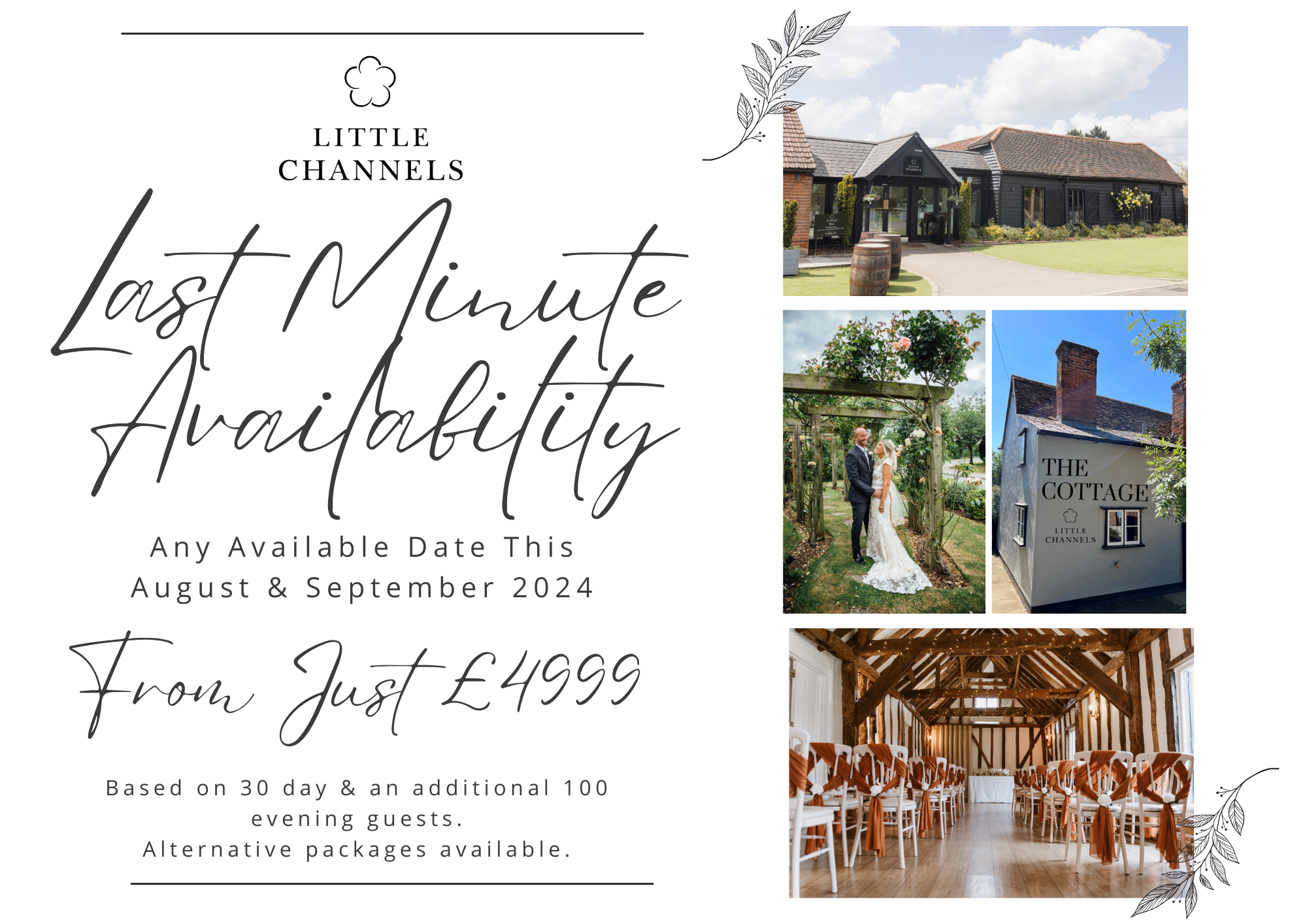 MARRY – The Waltham Barns at Little Channels Chelmsford